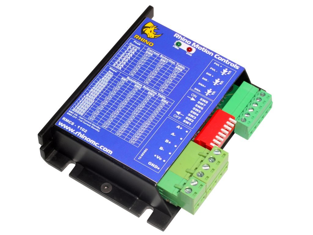 Micro-Stepping Stepper Motor Drive 15-50V 5Amp (RMCS-1102) – Rhino ...